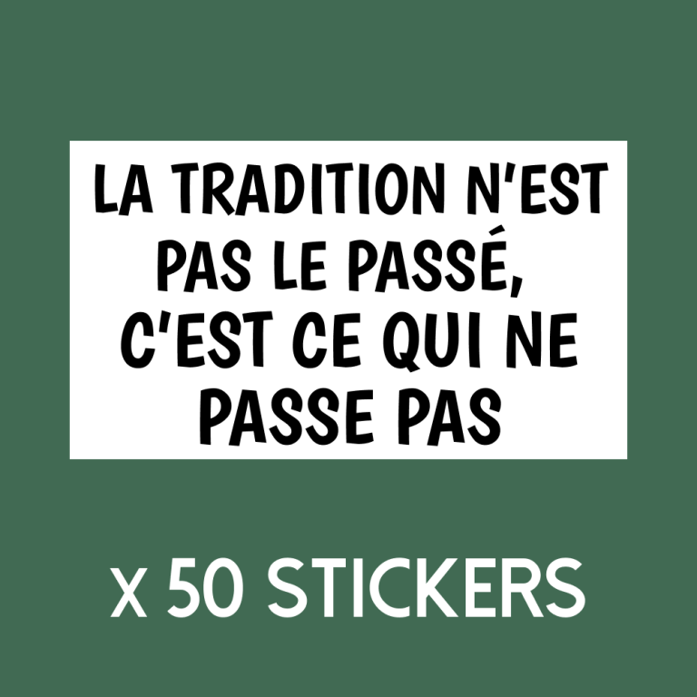 Lot de 50 stickers "Pas de pays sans paysans" - Action Locale
